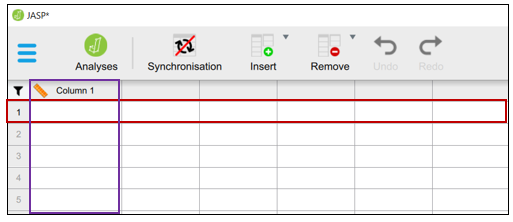 Creating Data Files in JASP – Statistics with JASP: First Steps for Psychology Students